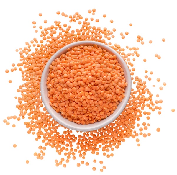 Red Lentil Football (Masoor Whole Gota) 2Lb - Cartly