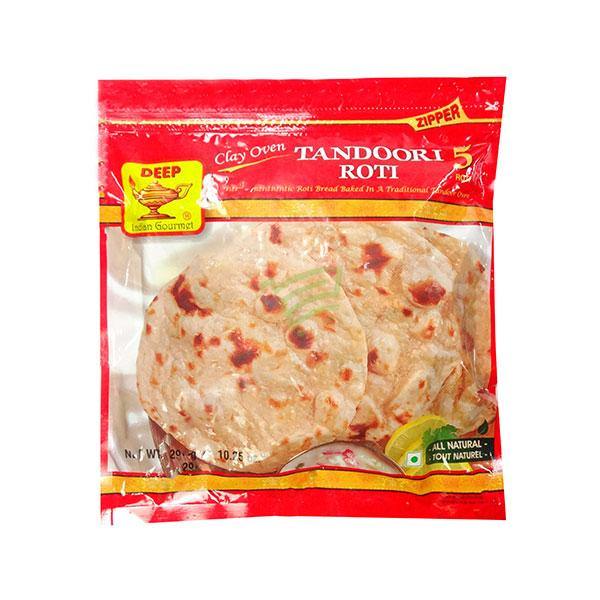 Deep Frozen Tandoori Roti 5 Pcs - Online Grocery Delivery - Cartly