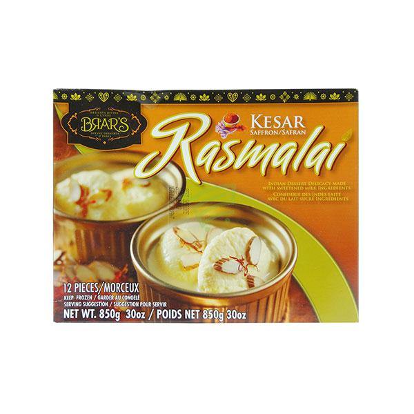 Brar's Rasmalai Kesar 12 Pcs 850G - Meal Kit Delivery - Cartly