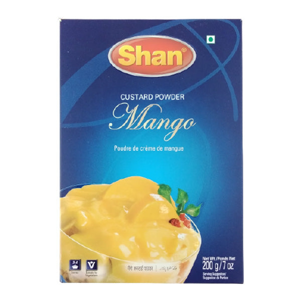 Shan Custard Powder Mango 200G - Cartly - Indian Grocery Store