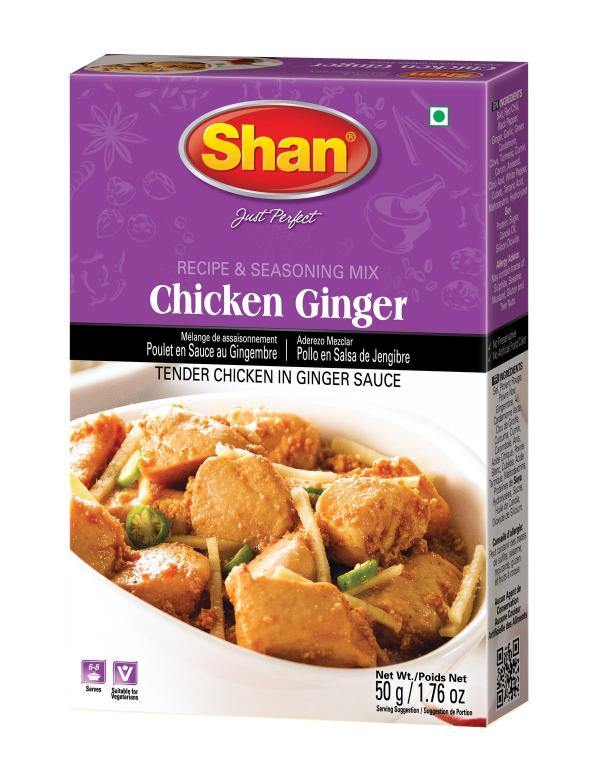 Shan Chicken Ginger Spice Mix 50G - Meal Kit Delivery - Cartly